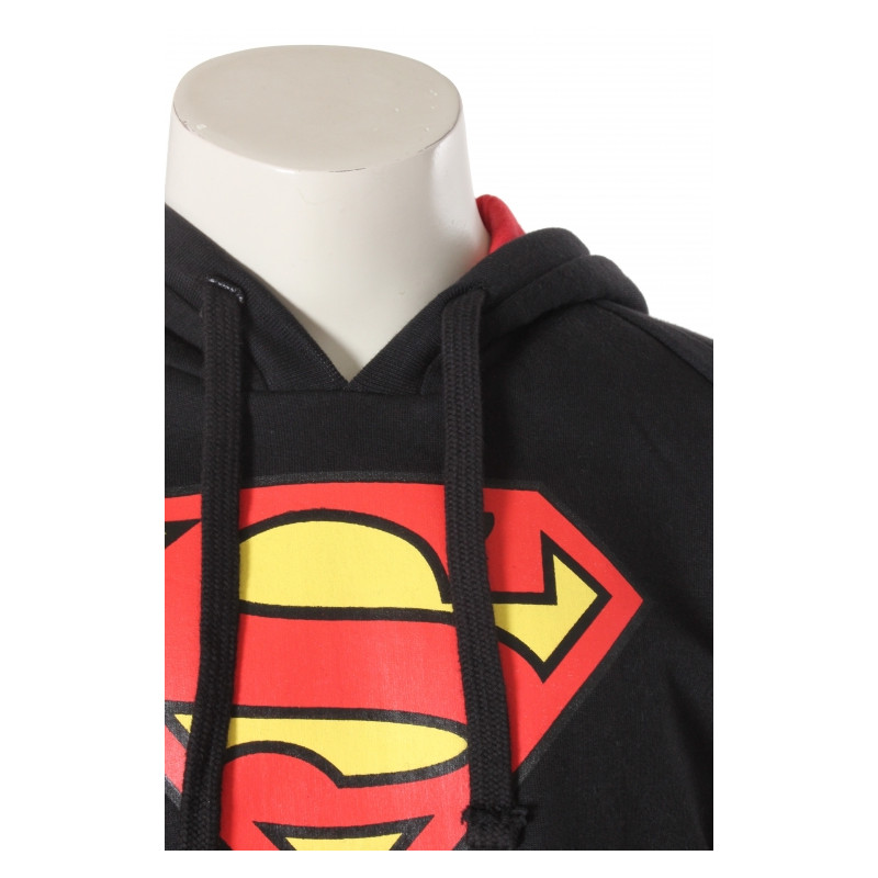 Superman - Sweatshirt - Sort - Køb billigt på Heaven4Kids.dk