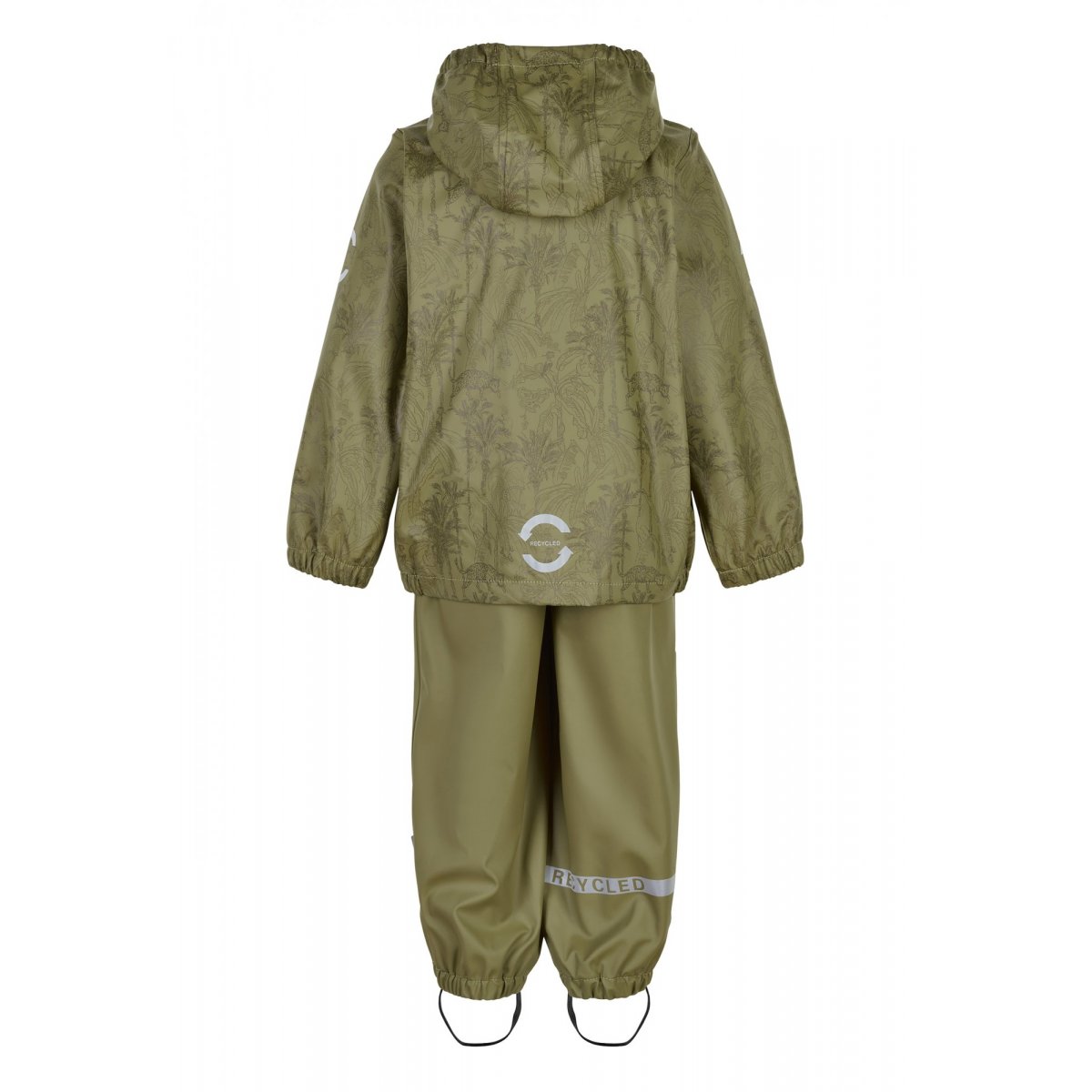 Mikk-Line Regnsæt - Grøn Bedste pris | Just4kids.dk