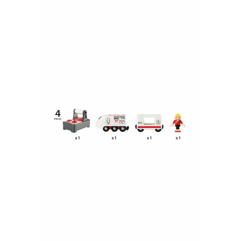 BRIO Classic | RC Passagertog | 33510